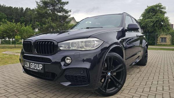 Black BMW X5 2015 in Prienai, with an engine capacity of 2.00 L and mileage of 174 thousand km for 18399 €, photo 1 on AUTOMOTO.COM.LV