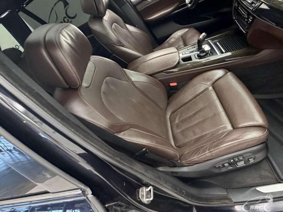 Melns BMW X5 2015 Viļņa, ar dzinēja tilpumu 4.40 L un nobraukumu 394 tūkst. km par 10500 €, foto 7 vietnē AUTOMOTO.COM.LV