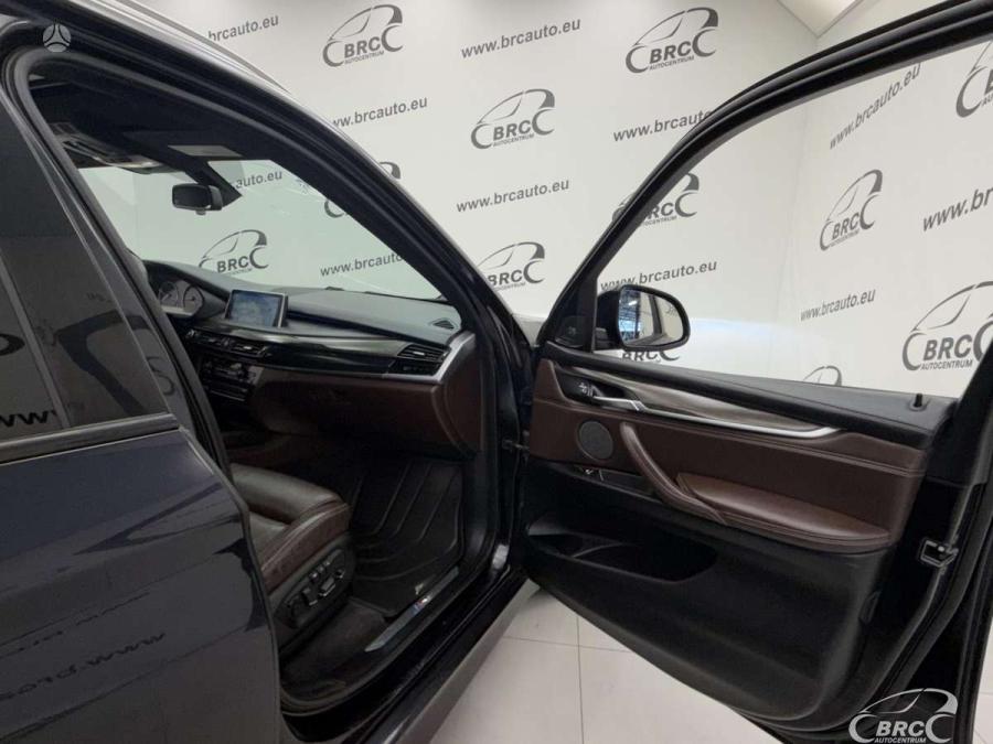 Melns BMW X5 2015 Viļņa, ar dzinēja tilpumu 4.40 L un nobraukumu 394 tūkst. km par 10500 €, foto 10 vietnē AUTOMOTO.COM.LV