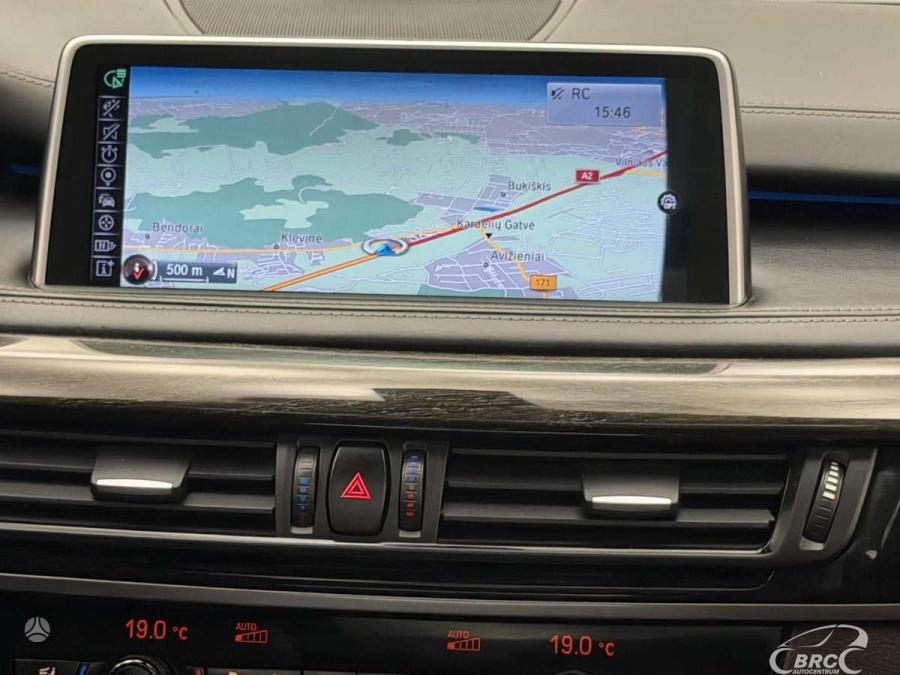 Melns BMW X5 2015 Viļņa, ar dzinēja tilpumu 4.40 L un nobraukumu 394 tūkst. km par 10500 €, foto 19 vietnē AUTOMOTO.COM.LV