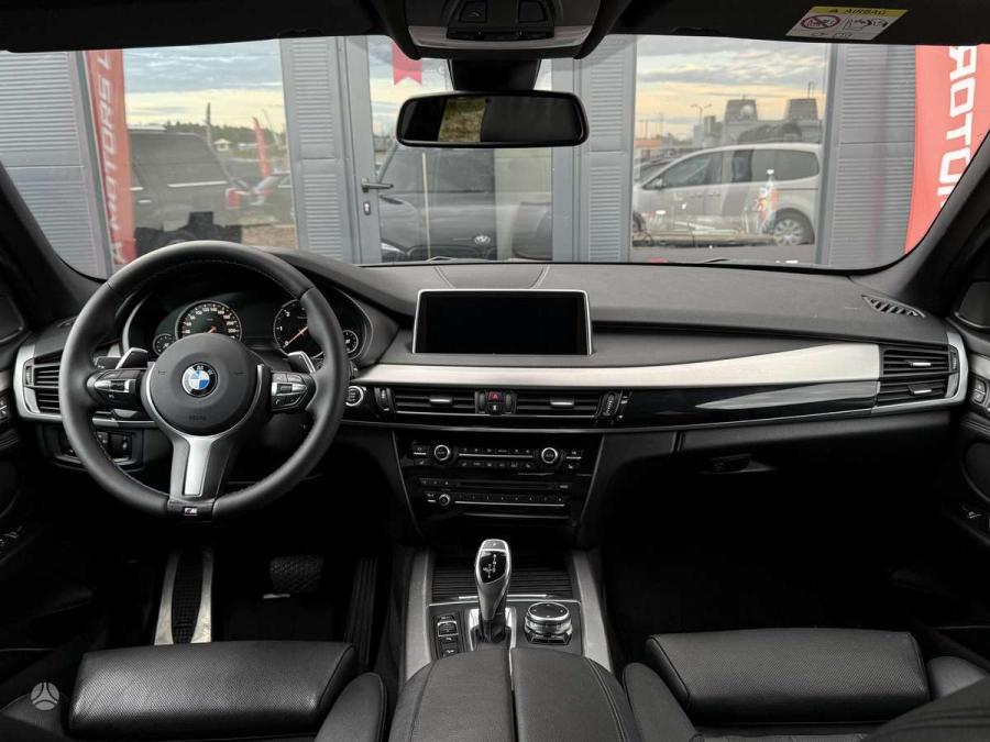 Черный БМВ Х5 2015 в Вильнюс, объемом двигателя 2.99 л и пробегом 278 тыс. км за 21900 €, фото 14 на AUTOMOTO.COM.LV