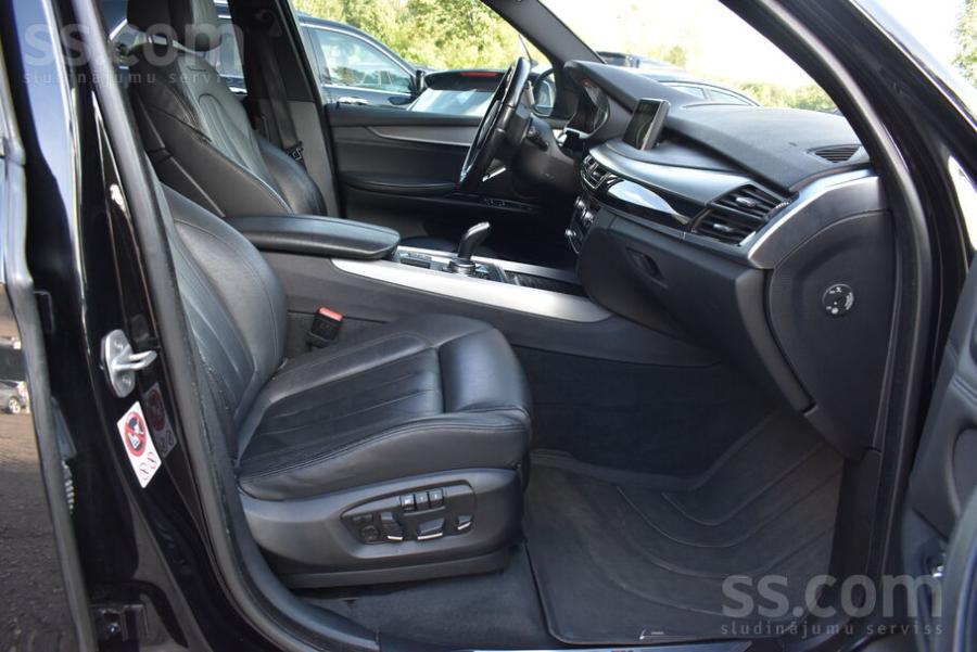 Melns BMW X5 2015 Kuldīga, ar dzinēja tilpumu 3.00 L un nobraukumu 0 tūkst. km par 21990 €, foto 6 vietnē AUTOMOTO.COM.LV