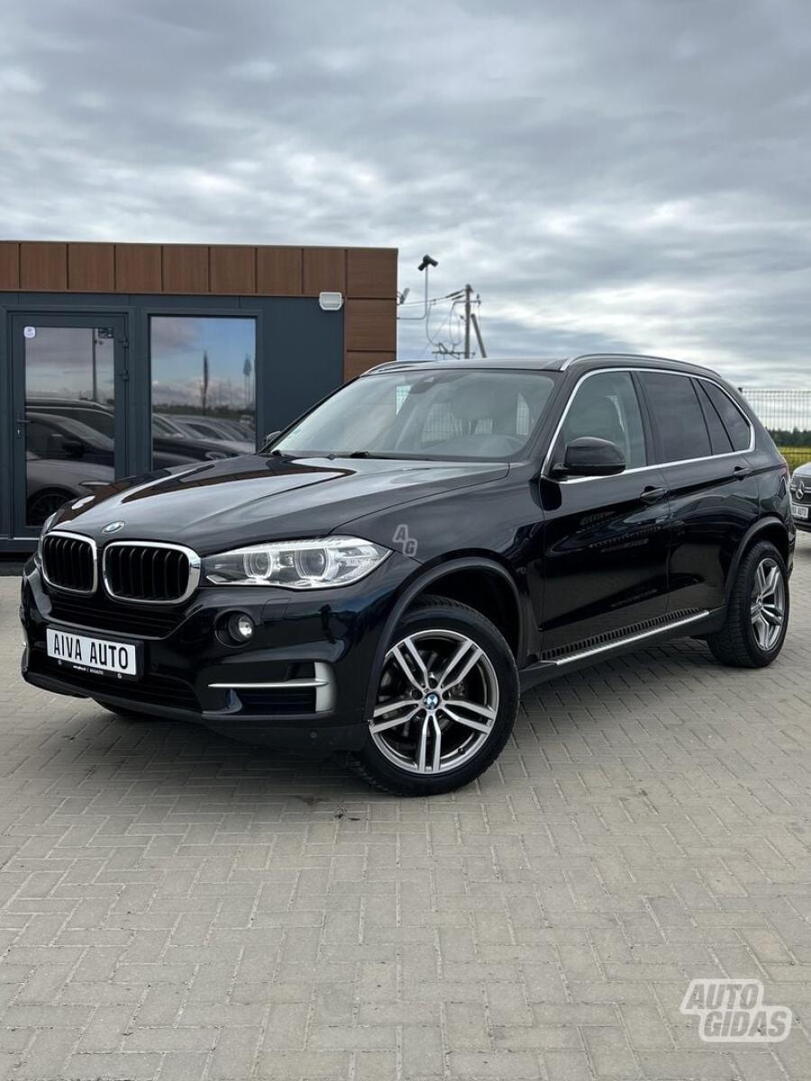 Melns BMW X5 2015 Kauņa, ar dzinēja tilpumu 2.00 L un nobraukumu 332 tūkst. km par 14300 €, foto 1 vietnē AUTOMOTO.COM.LV