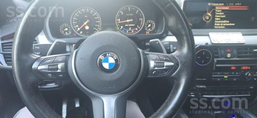 Melns BMW X5 2015 Rīga, ar dzinēja tilpumu 3.00 L un nobraukumu 202 tūkst. km par 18990 €, foto 16 vietnē AUTOMOTO.COM.LV