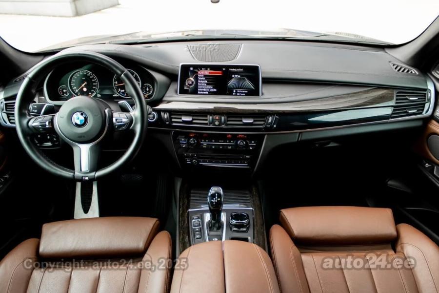 Black BMW X5 2016 in Tartu, with an engine capacity of 0.00 L and mileage of 89 thousand km for 33490 €, photo 7 on AUTOMOTO.COM.LV