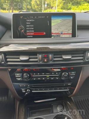 Melns BMW X5 2016 Rīga, ar dzinēja tilpumu 3.00 L un nobraukumu 155 tūkst. km par 28000 €, foto 6 vietnē AUTOMOTO.COM.LV