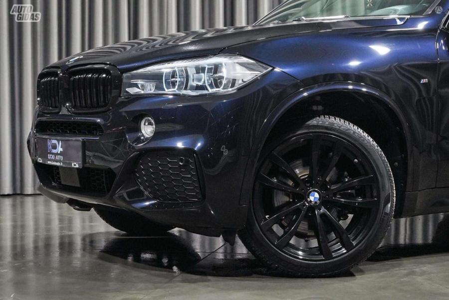 Black BMW X5 2016 in Marijampole, with an engine capacity of 3.00 L and mileage of 225 thousand km for 22850 €, photo 6 on AUTOMOTO.COM.LV