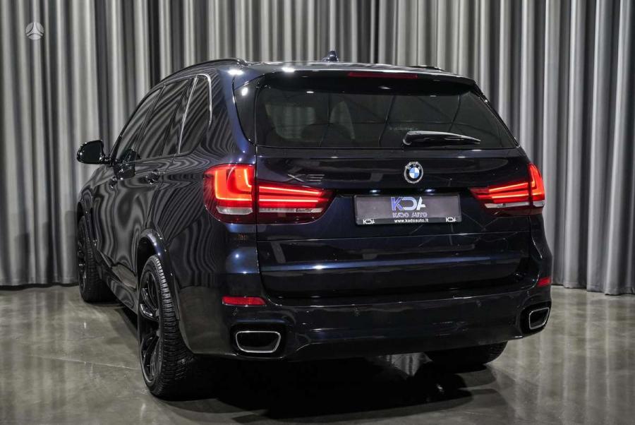 Black BMW X5 2016 in Marijampole, with an engine capacity of 2.99 L and mileage of 225 thousand km for 22850 €, photo 9 on AUTOMOTO.COM.LV
