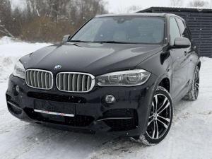 Black BMW X5 2016 in Rokiskis, with an engine capacity of 2.99 L and mileage of 226 thousand km for 18850 €, photo  on AUTOMOTO.COM.LV