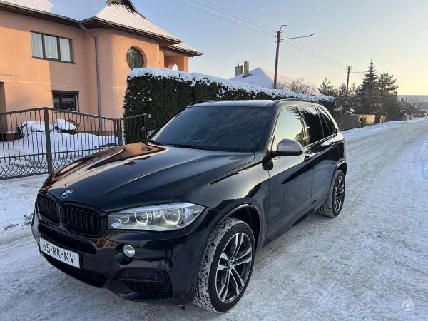 Black BMW X5 2016 in Kaunas, with an engine capacity of 2.99 L and mileage of 260 thousand km for 22500 €, photo 10 on AUTOMOTO.COM.LV