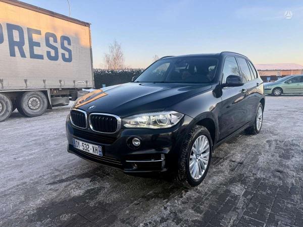 Black BMW X5 2016 in Taurage, with an engine capacity of 2.99 L and mileage of 260 thousand km for 17300 €, photo 1 on AUTOMOTO.COM.LV