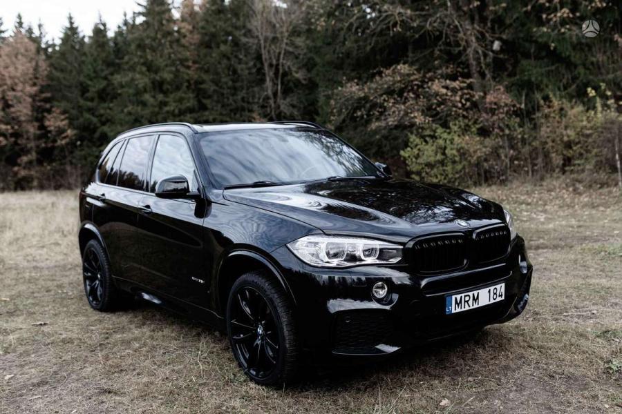 Melns BMW X5 2016 Klaipėda, ar dzinēja tilpumu 2.98 L un nobraukumu 193 tūkst. km par 22650 €, foto 3 vietnē AUTOMOTO.COM.LV