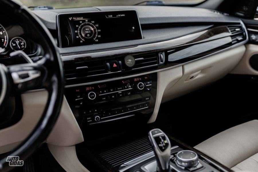 Melns BMW X5 2016 Klaipėda, ar dzinēja tilpumu 3.00 L un nobraukumu 194 tūkst. km par 21250 €, foto 16 vietnē AUTOMOTO.COM.LV
