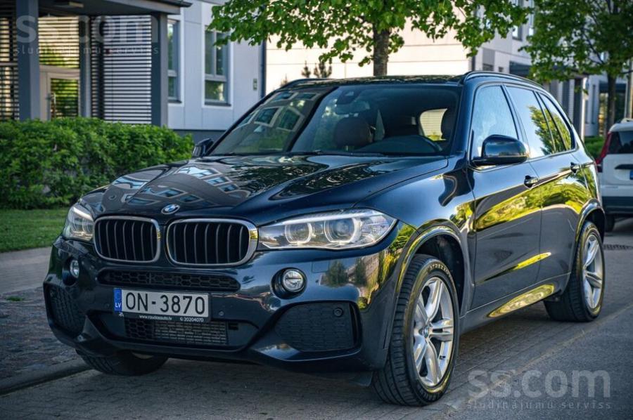 Melns BMW X5 2016 Rīga, ar dzinēja tilpumu 3.00 L un nobraukumu 0 tūkst. km par 16990 €, foto 1 vietnē AUTOMOTO.COM.LV