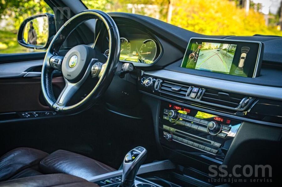 Melns BMW X5 2016 Rīga, ar dzinēja tilpumu 3.00 L un nobraukumu 0 tūkst. km par 16990 €, foto 8 vietnē AUTOMOTO.COM.LV