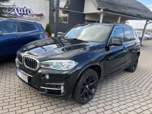 Black BMW X5 2016 in Talsi, with an engine capacity of 3.00 L and mileage of 214 thousand km for 29970 €, photo 1 on AUTOMOTO.COM.LV