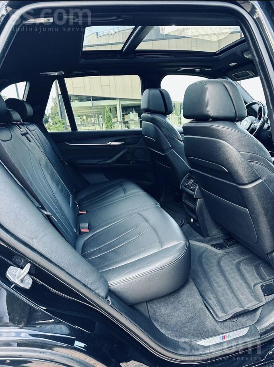 Melns BMW X5 2016 Rīga, ar dzinēja tilpumu 3.00 L un nobraukumu 163 tūkst. km par 32990 €, foto 10 vietnē AUTOMOTO.COM.LV