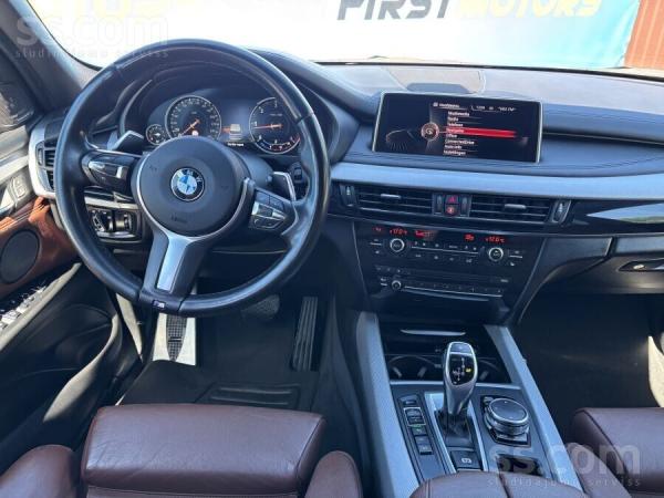Melns BMW X5 2016 Rīga, ar dzinēja tilpumu 3.00 L un nobraukumu 217 tūkst. km par 20950 €, foto 7 vietnē AUTOMOTO.COM.LV