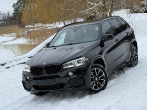 Black BMW X5 2016 in Jurmala, with an engine capacity of 3.00 L and mileage of 0 thousand km for 21950 €, photo  on AUTOMOTO.COM.LV
