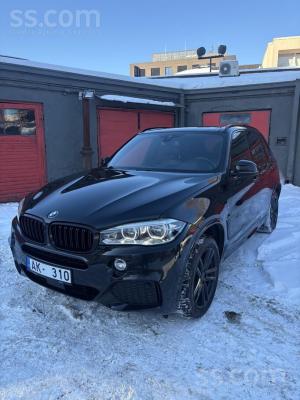 Black BMW X5 2016 in Jurmala, with an engine capacity of 3.00 L and mileage of 275 thousand km for 23500 €, photo  on AUTOMOTO.COM.LV