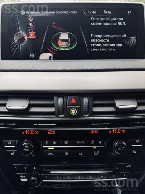 Black BMW X5 2016 in Liepaja, with an engine capacity of 4.00 L and mileage of 178 thousand km for 25500 €, photo 20 on AUTOMOTO.COM.LV