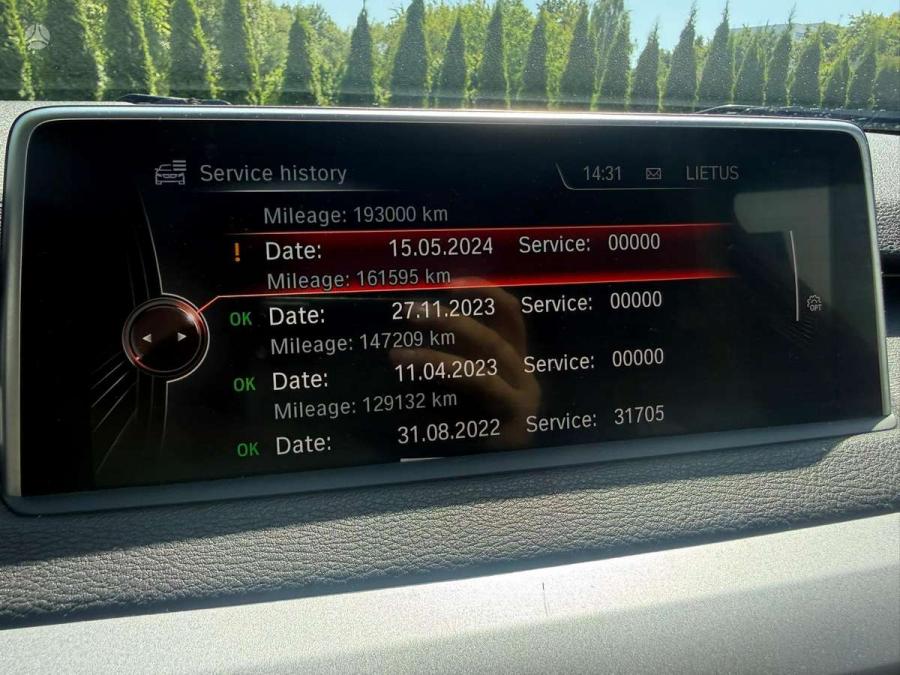 Melns BMW X5 2016 Kauņa, ar dzinēja tilpumu 2.00 L un nobraukumu 197 tūkst. km par 14050 €, foto 20 vietnē AUTOMOTO.COM.LV