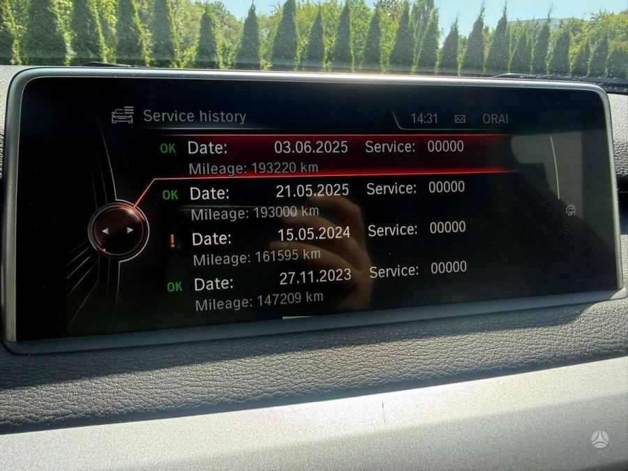 Melns BMW X5 2016 Kauņa, ar dzinēja tilpumu 2.00 L un nobraukumu 197 tūkst. km par 14050 €, foto 21 vietnē AUTOMOTO.COM.LV