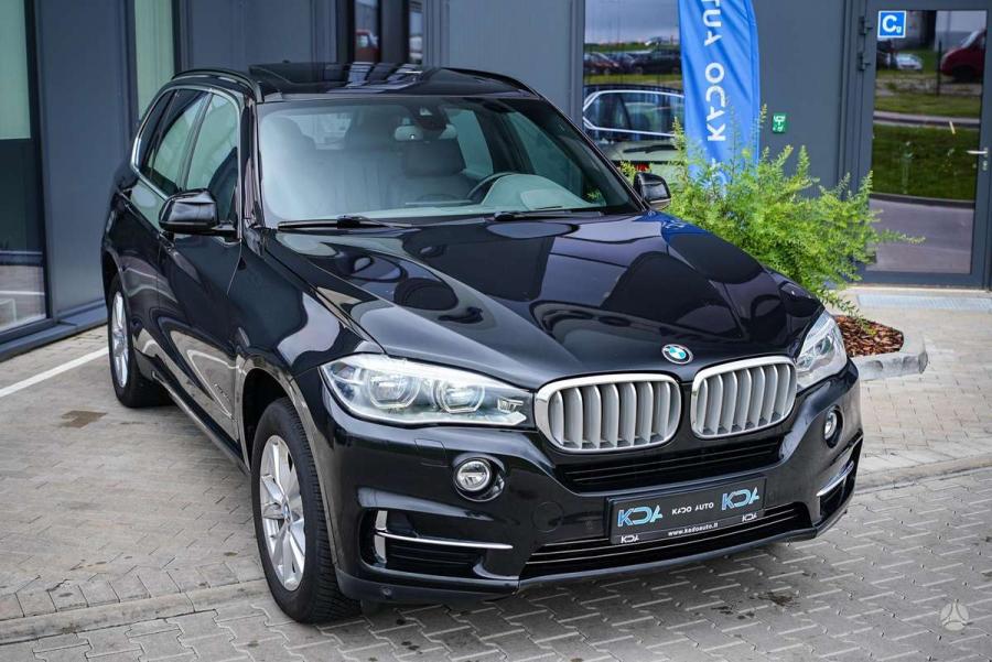Melns BMW X5 2016 Kauņa, ar dzinēja tilpumu 2.99 L un nobraukumu 205 tūkst. km par 18950 €, foto 4 vietnē AUTOMOTO.COM.LV