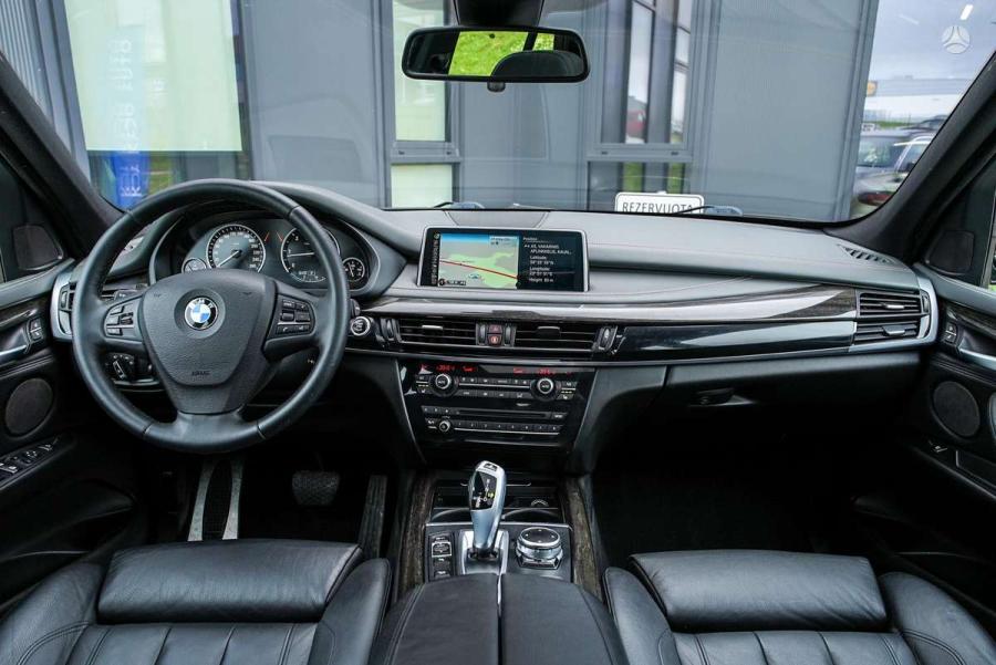 Melns BMW X5 2016 Kauņa, ar dzinēja tilpumu 2.99 L un nobraukumu 205 tūkst. km par 18950 €, foto 18 vietnē AUTOMOTO.COM.LV