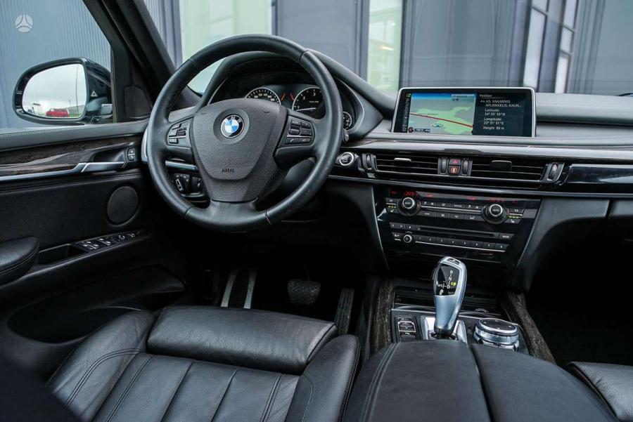 Melns BMW X5 2016 Kauņa, ar dzinēja tilpumu 2.99 L un nobraukumu 205 tūkst. km par 18950 €, foto 19 vietnē AUTOMOTO.COM.LV
