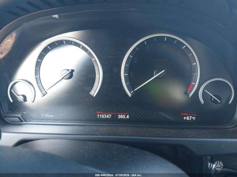 Черный БМВ Х5 2016 в Клайпеда, объемом двигателя 2.98 л и пробегом 186 тыс. км за 8000 €, фото 8 на AUTOMOTO.COM.LV
