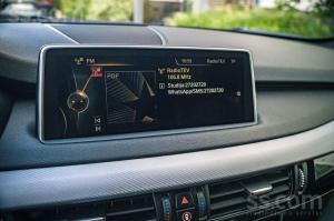 Black BMW X5 2016 in Riga, with an engine capacity of 3.00 L and mileage of 275 thousand km for 16590 €, photo 11 on AUTOMOTO.COM.LV