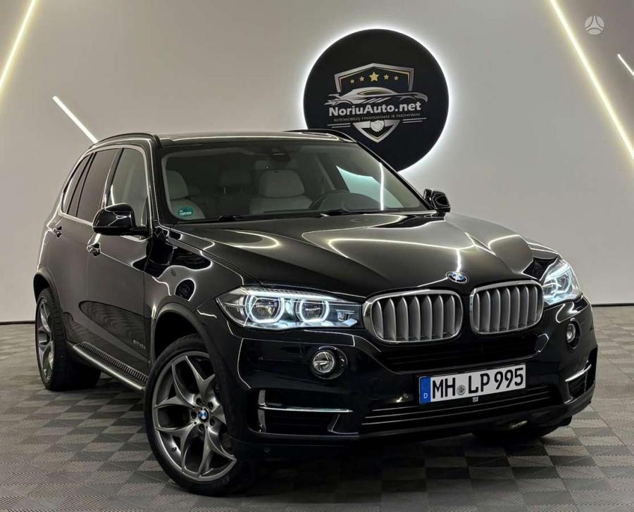 Melns BMW X5 2016 Marijampole, ar dzinēja tilpumu 2.99 L un nobraukumu 181 tūkst. km par 18999 €, foto 1 vietnē AUTOMOTO.COM.LV