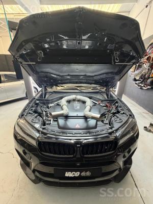 Black BMW X5 2016 in Riga, with an engine capacity of 4.40 L and mileage of 100 thousand km for 40000 €, photo 24 on AUTOMOTO.COM.LV