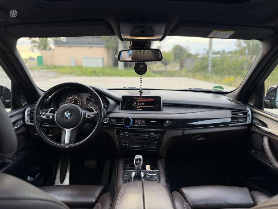 Melns BMW X5 2016 Viļņa, ar dzinēja tilpumu 2.99 L un nobraukumu 299 tūkst. km par 20500 €, foto 16 vietnē AUTOMOTO.COM.LV