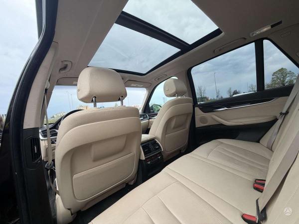 Melns BMW X5 2016 Kauņa, ar dzinēja tilpumu 2.98 L un nobraukumu 114 tūkst. km par 19750 €, foto 11 vietnē AUTOMOTO.COM.LV