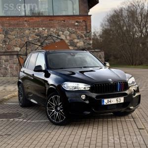Black BMW X5 2017 in Rezekne, with an engine capacity of 3.00 L and mileage of 0 thousand km for 23690 €, photo  on AUTOMOTO.COM.LV