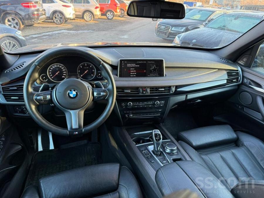 Melns BMW X5 2017 Rīga, ar dzinēja tilpumu 3.00 L un nobraukumu 186 tūkst. km par 26990 €, foto 12 vietnē AUTOMOTO.COM.LV