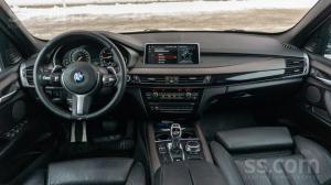 Black BMW X5 2017 in Riga, with an engine capacity of 3.00 L and mileage of 186 thousand km for 26990 €, photo 11 on AUTOMOTO.COM.LV
