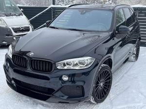 Black BMW X5 2017 in Vilnius, with an engine capacity of 2.99 L and mileage of 145 thousand km for 26600 €, photo 5 on AUTOMOTO.COM.LV