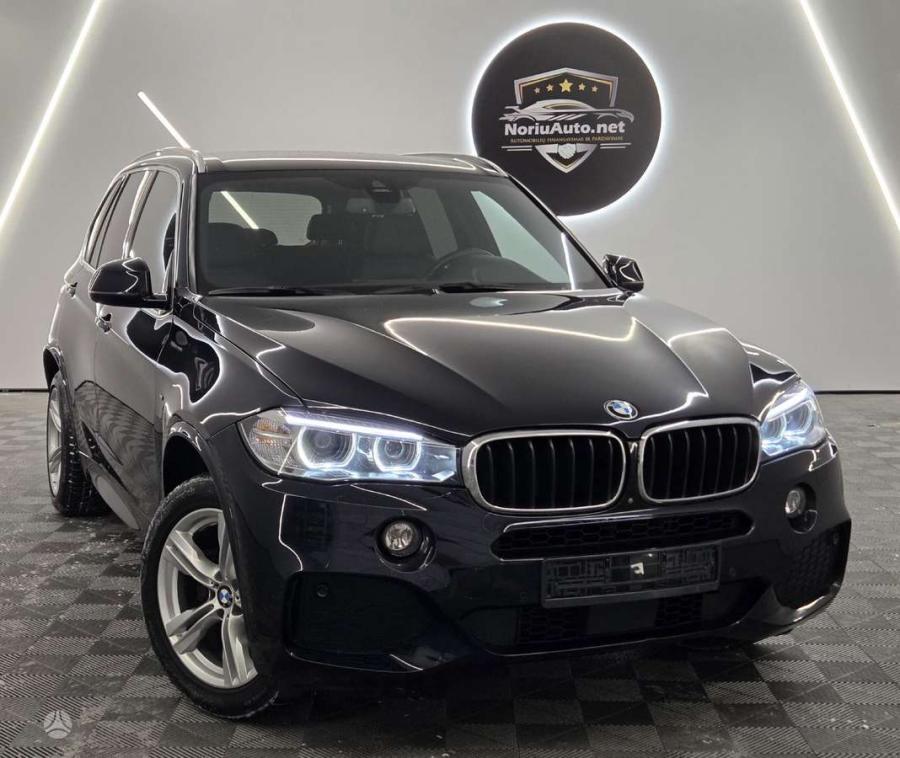 Melns BMW X5 2017 Marijampole, ar dzinēja tilpumu 2.00 L un nobraukumu 253 tūkst. km par 23850 €, foto 1 vietnē AUTOMOTO.COM.LV