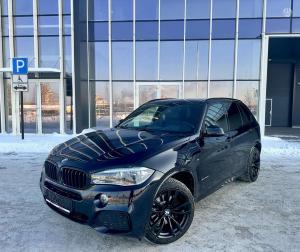 Black BMW X5 2017 in Vilnius, with an engine capacity of 2.99 L and mileage of 242 thousand km for 25000 €, photo 3 on AUTOMOTO.COM.LV