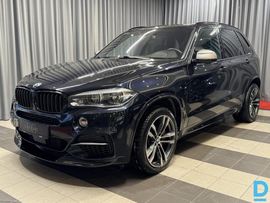 Black BMW X5 2017 in Marupe, with an engine capacity of 3.00 L and mileage of 186 thousand km for 25990 €, photo 1 on AUTOMOTO.COM.LV