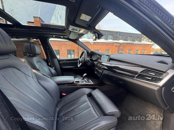 Black BMW X5 2017 in Tallinn, with an engine capacity of 3.00 L and mileage of 148 thousand km for 29000 €, photo 7 on AUTOMOTO.COM.LV
