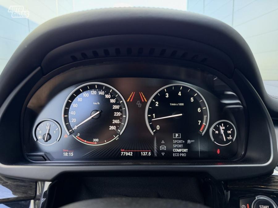 Black BMW X5 2017 in Kaunas, with an engine capacity of 4.40 L and mileage of 78 thousand km for 30000 €, photo 22 on AUTOMOTO.COM.LV