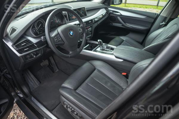 Melns BMW X5 2017 Liepāja, ar dzinēja tilpumu 3.00 L un nobraukumu 237 tūkst. km par 26999 €, foto 8 vietnē AUTOMOTO.COM.LV