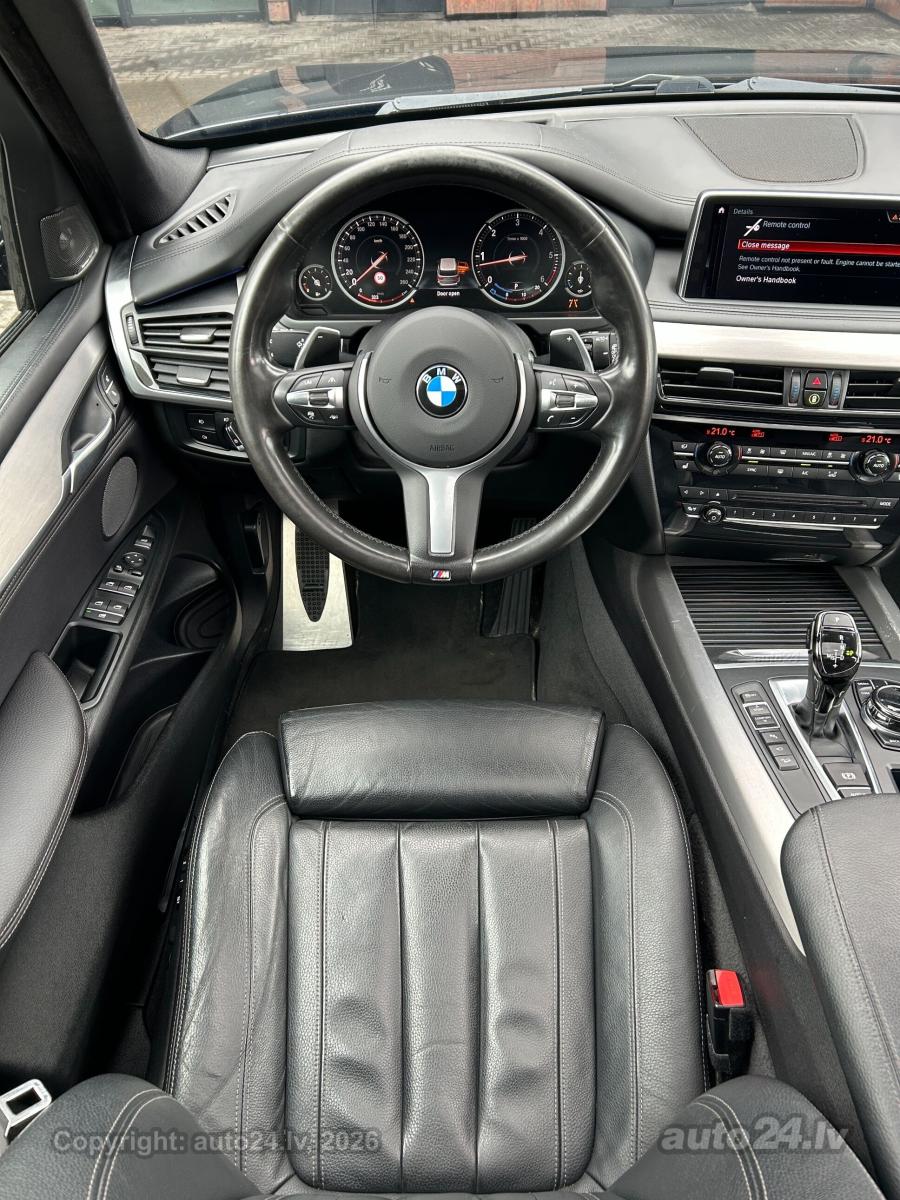 Melns BMW X5 2017 Tallina, ar dzinēja tilpumu 3.00 L un nobraukumu 354 tūkst. km par 19900 €, foto 13 vietnē AUTOMOTO.COM.LV