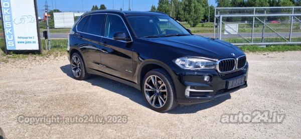 Black BMW X5 2017 in Tartu, with an engine capacity of 3.00 L and mileage of 232 thousand km for 21490 €, photo 7 on AUTOMOTO.COM.LV