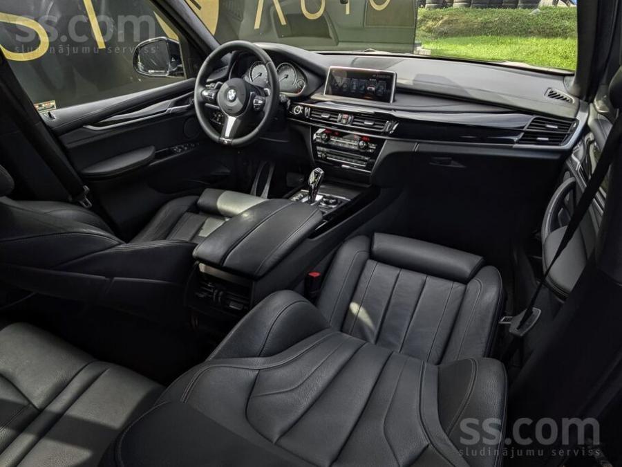 Melns BMW X5 2017 Tukums, ar dzinēja tilpumu 2.00 L un nobraukumu 127 tūkst. km par 22990 €, foto 6 vietnē AUTOMOTO.COM.LV