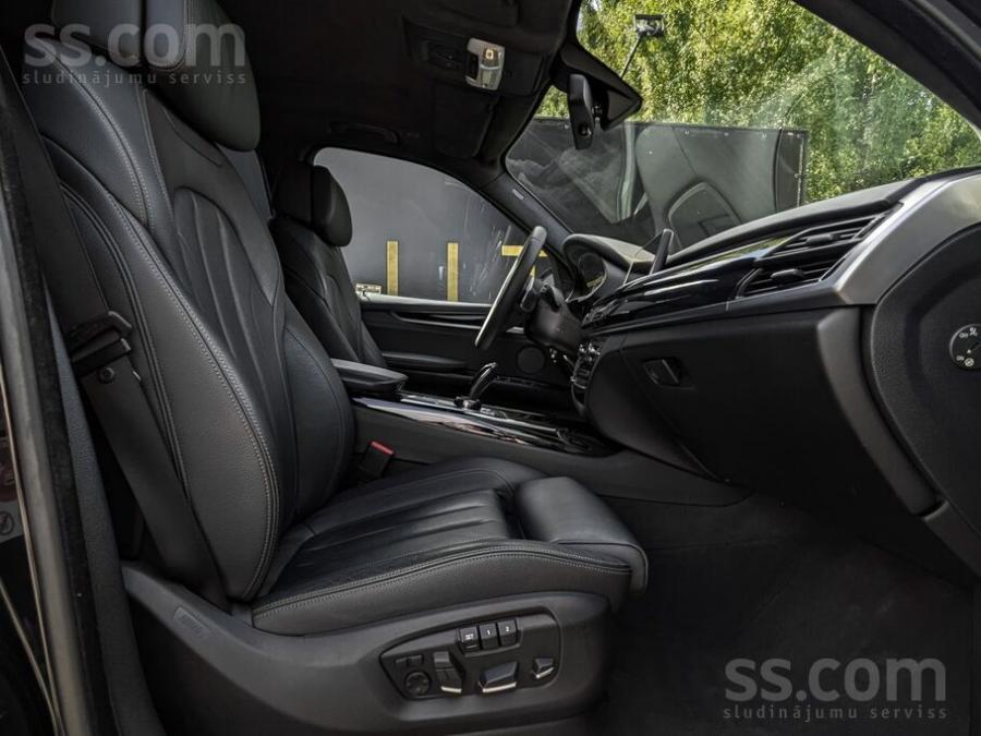 Melns BMW X5 2017 Tukums, ar dzinēja tilpumu 2.00 L un nobraukumu 127 tūkst. km par 22990 €, foto 8 vietnē AUTOMOTO.COM.LV